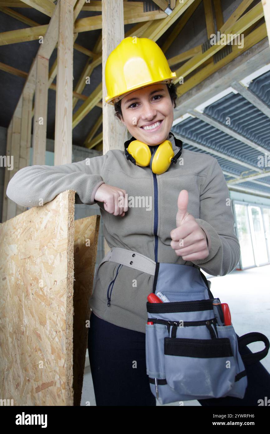 Engineer shows construction drawing hi-res stock photography and images ...