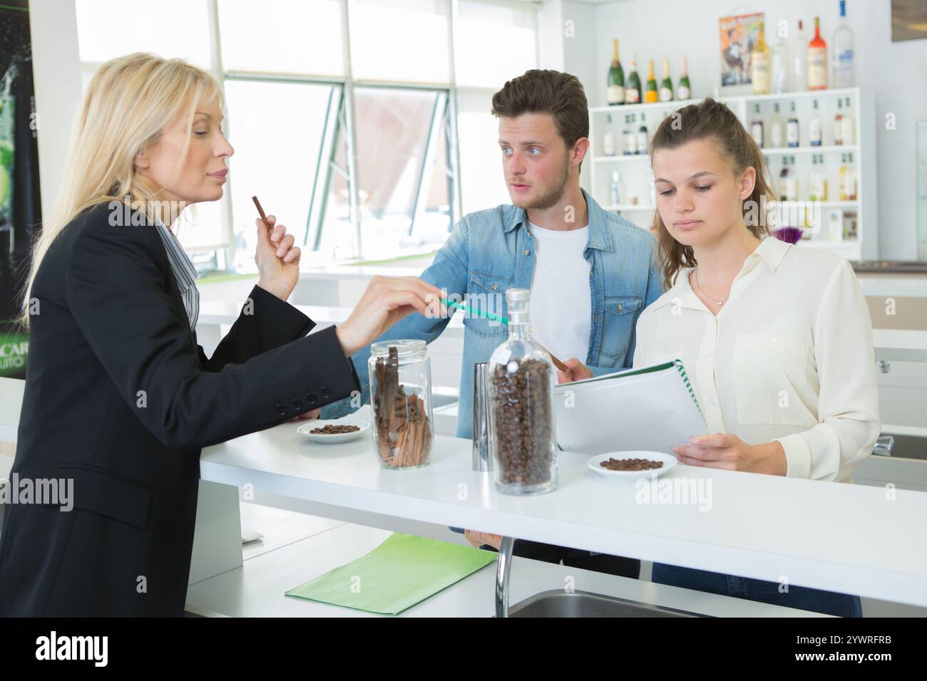 concept of a cafe scene Stock Photo - Alamy