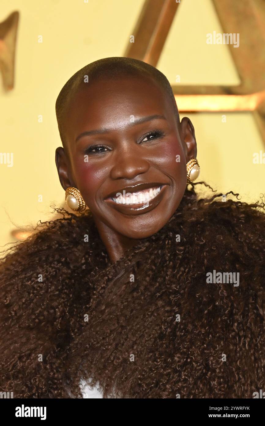 London, UK. 11th Dec, 2024. Adot Gak at Mufasa, The Lion King UK ...