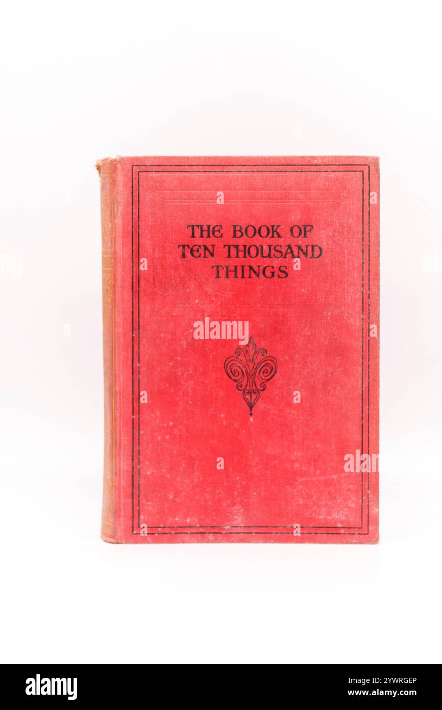 vintage red cloth bound hardback book "His Majesty the King" looking ...