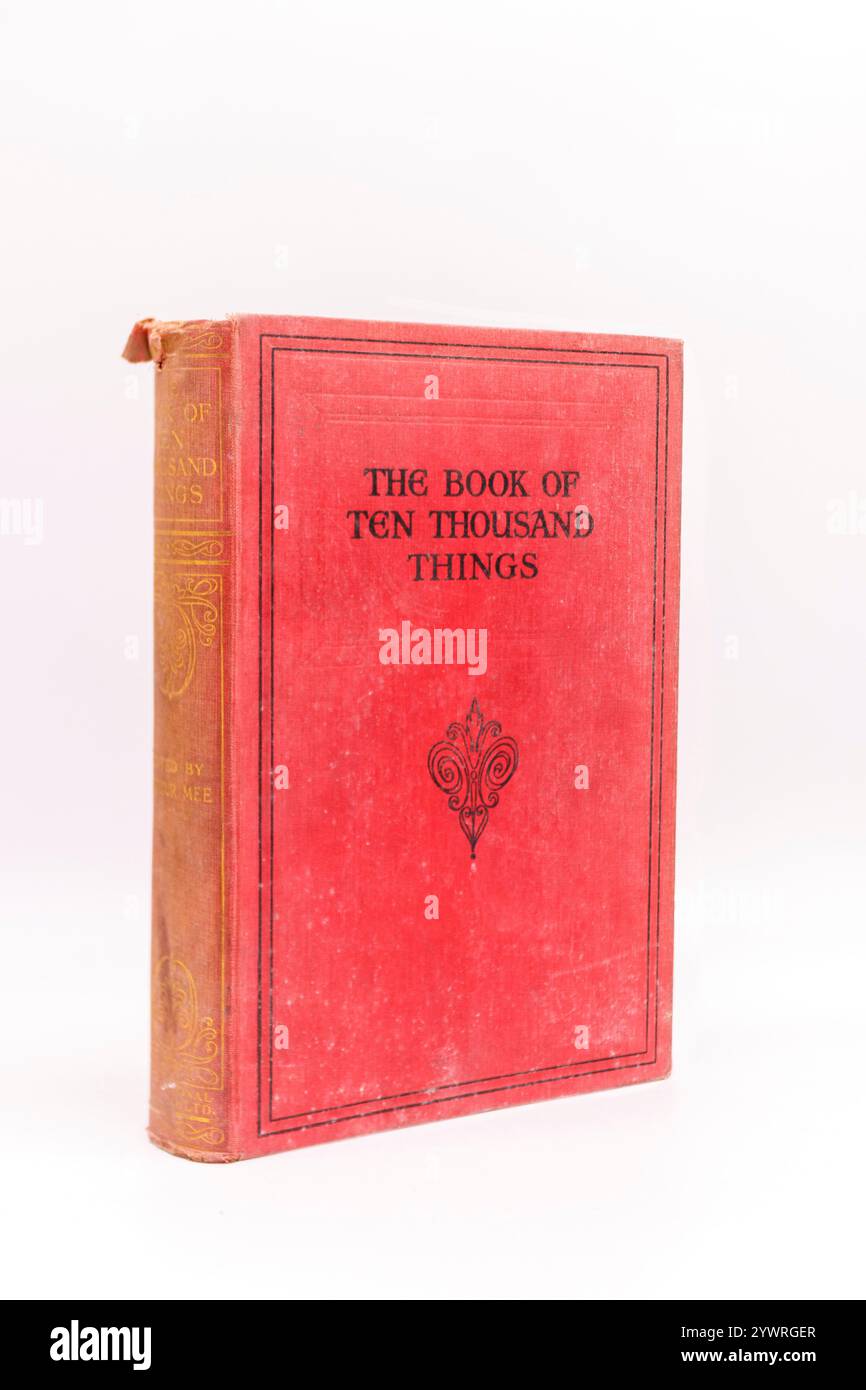 vintage red cloth bound hardback book "His Majesty the King" looking ...