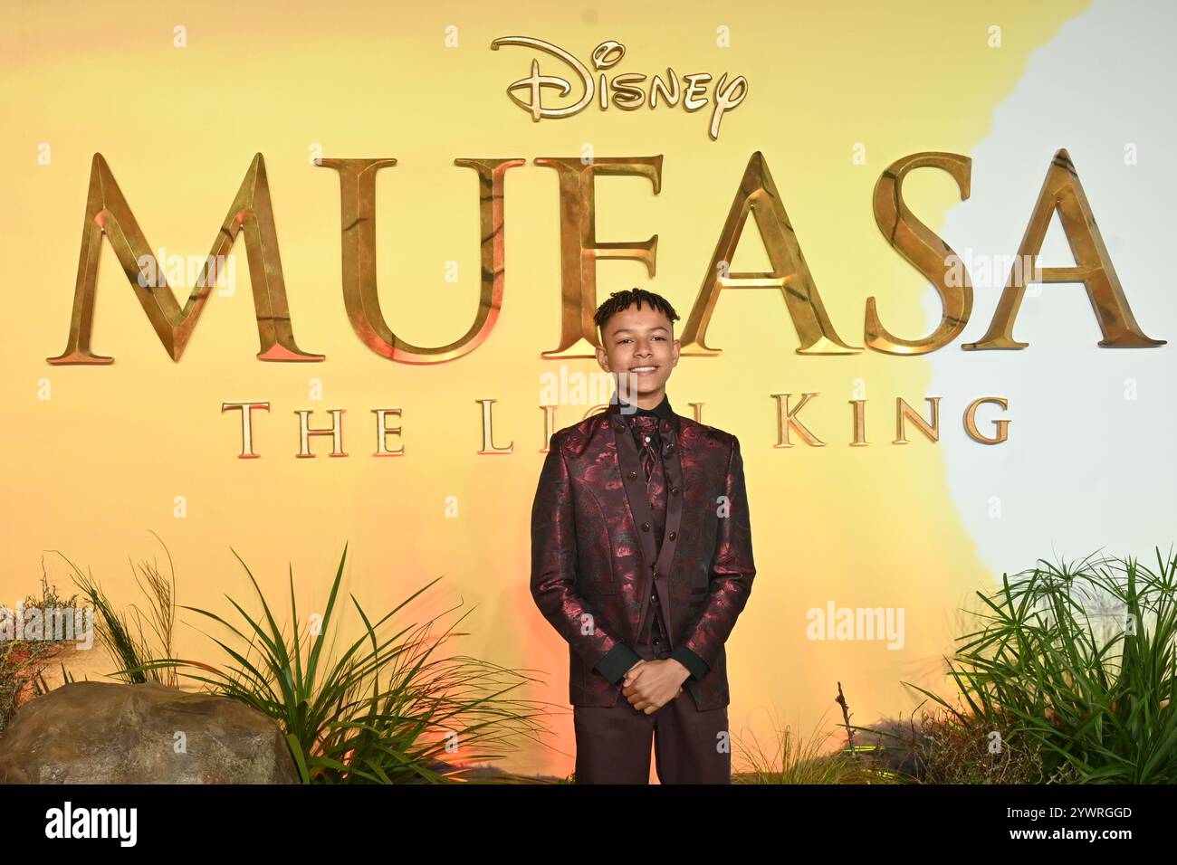 London, UK. 11th Dec, 2024. Theo Somolu at Mufasa, The Lion King UK ...