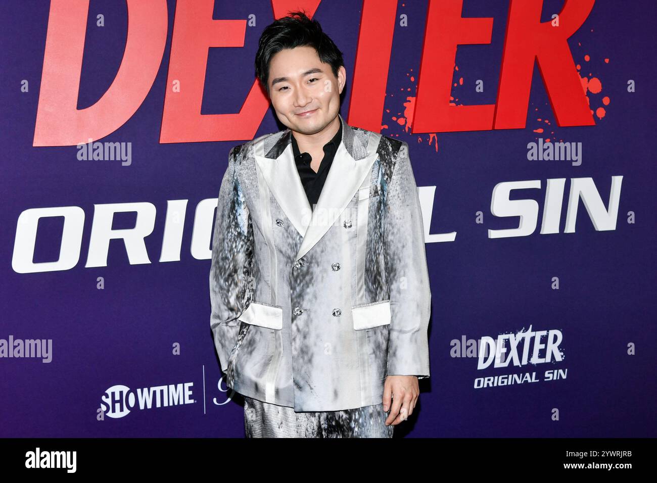Alex Shimizu attends the premiere of the Showtime drama series "Dexter ...
