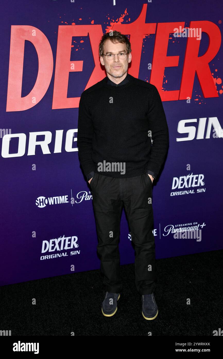 Michael C. Hall attends the premiere of the Showtime drama series ...