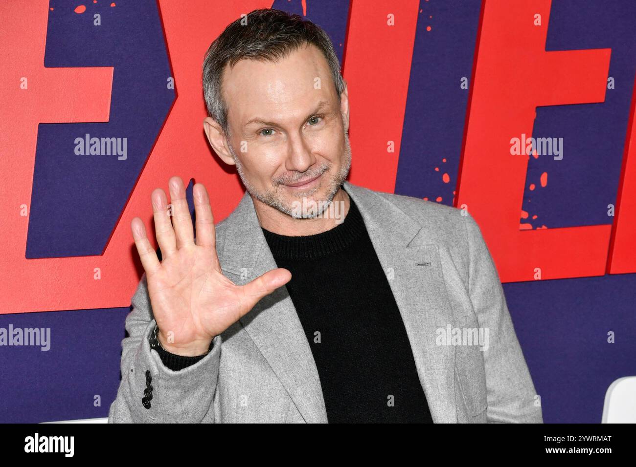 Christian Slater attends the premiere of the Showtime drama series ...