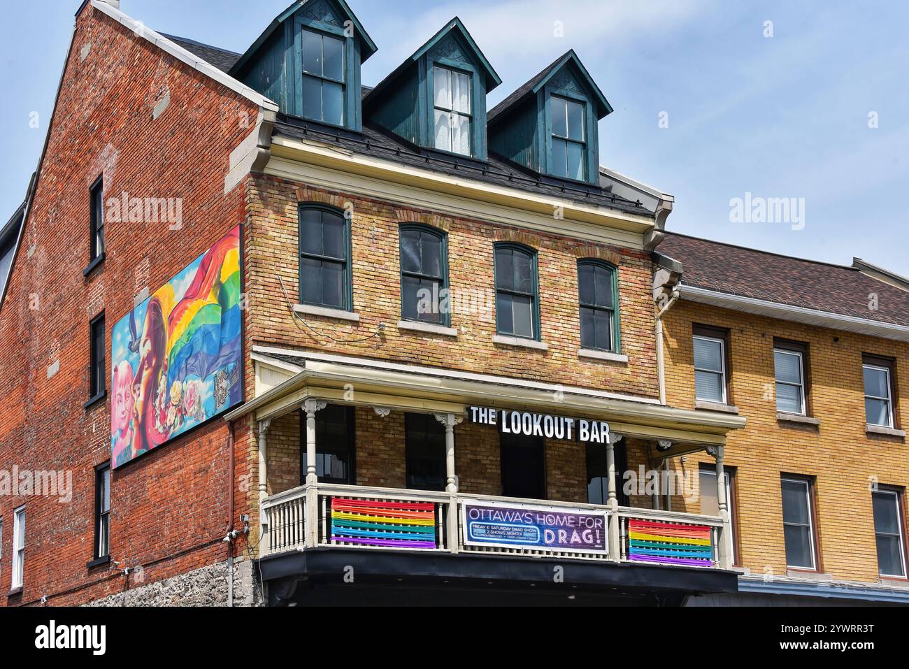 Ottawa, Canada - May 7, 2023: The Lookout Bar and Nightclub on York ...