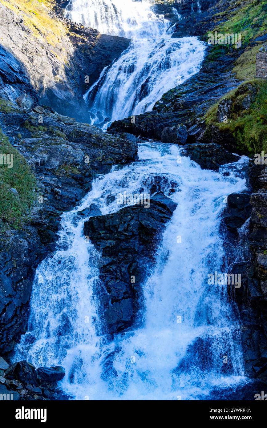 Kjosfossen waterfall is one of the most visited tourist attractions in ...