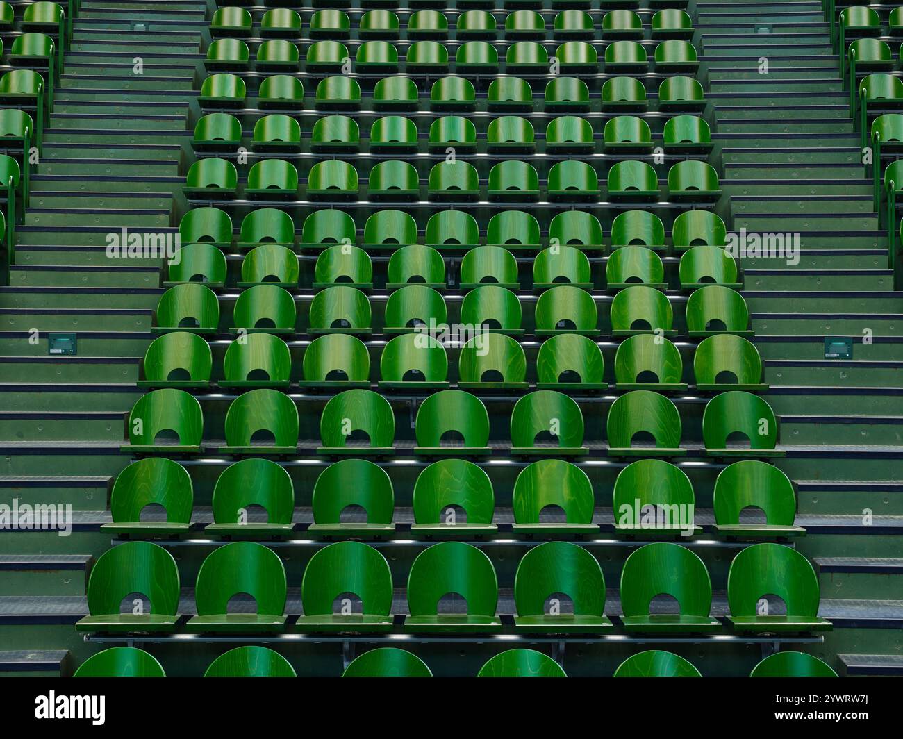 Tennis court seating Stock Photo - Alamy
