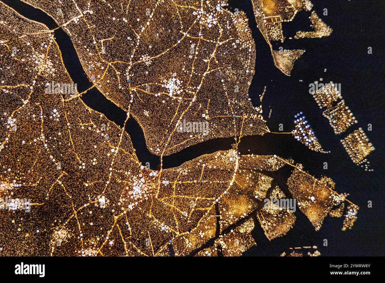 Wajima Lacquer Art Museum, Ishikawa, Japan Panels of a city with ...