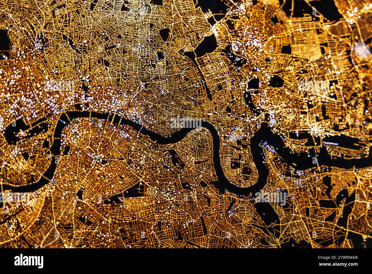 Wajima Lacquer Art Museum, Ishikawa, Japan Panels of a city with ...