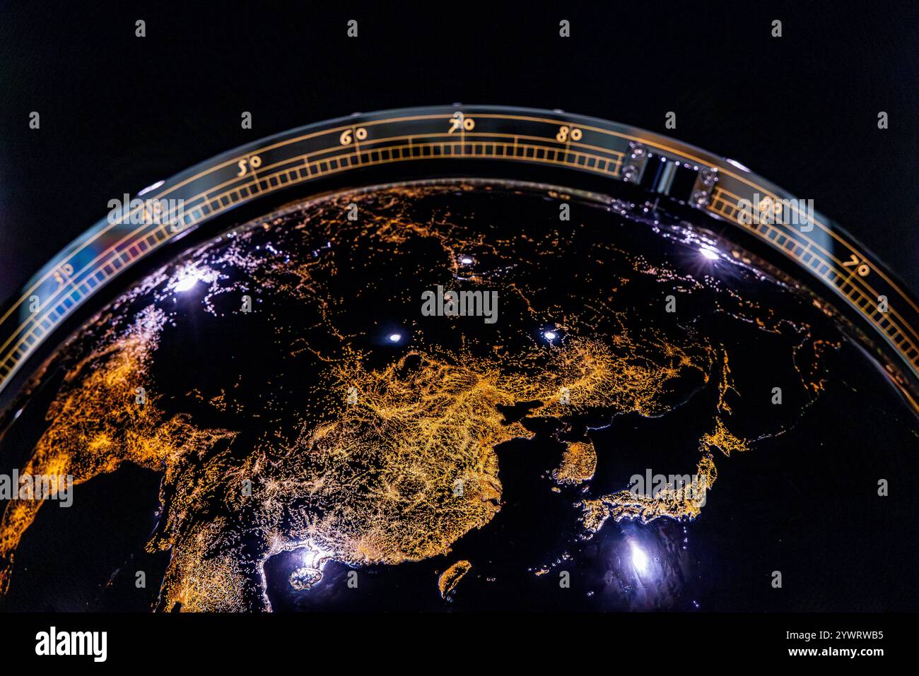 Wajima Lacquer Art Museum, Wajima, Ishikawa Large globe with ...