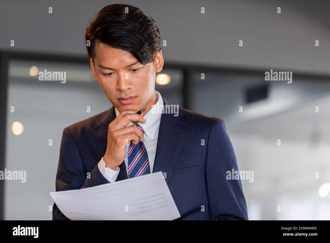 Office documents hands person hi-res stock photography and images - Alamy