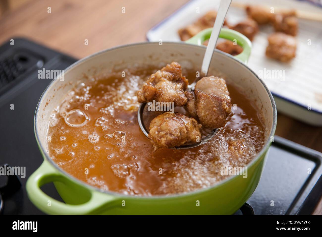 Deep frying pot hi-res stock photography and images - Alamy
