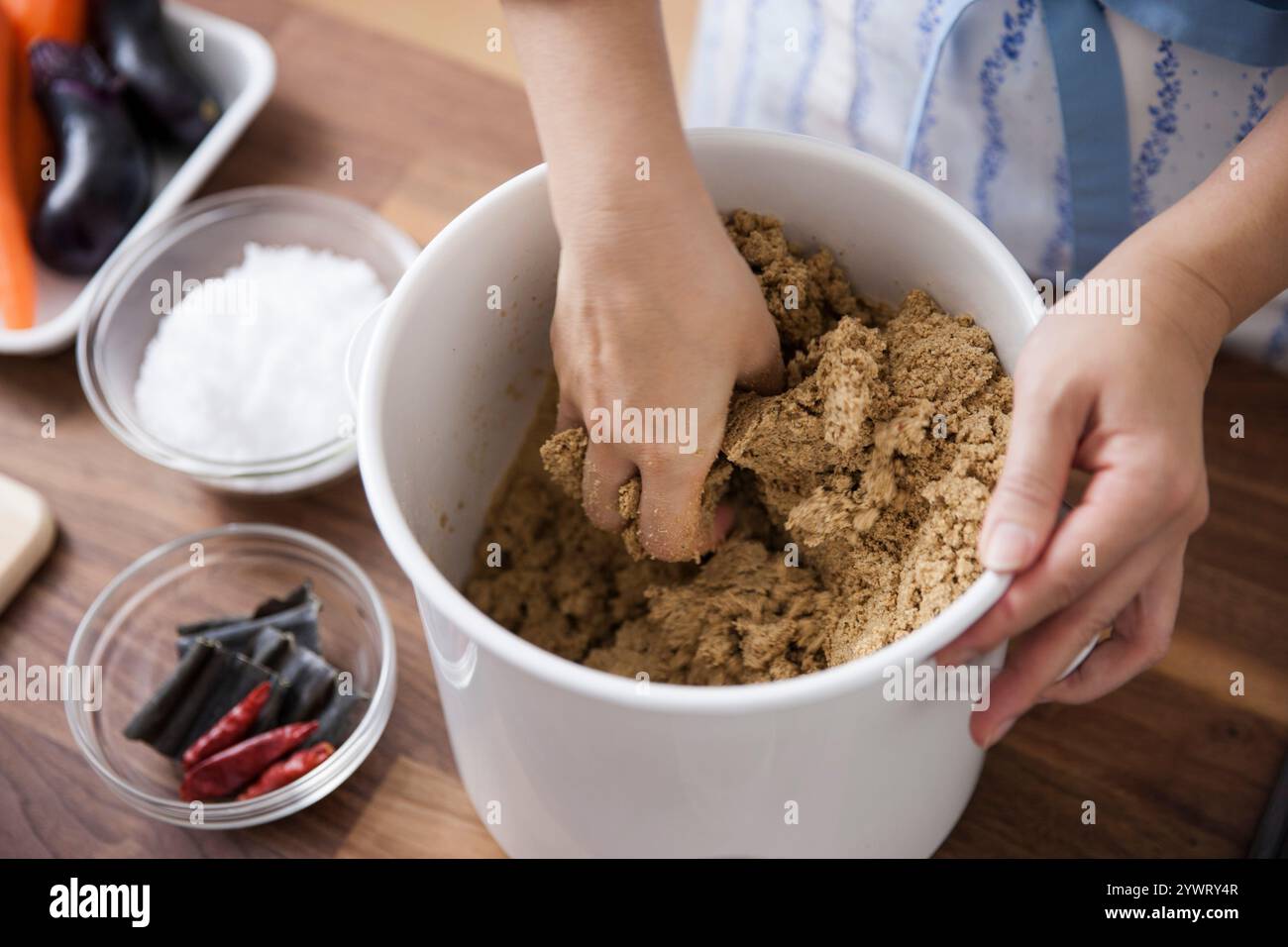 Cup water salt people hi-res stock photography and images - Alamy