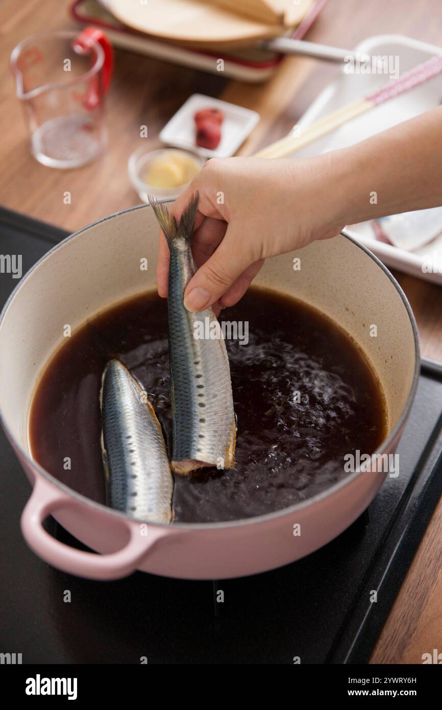 Processed sardines hi-res stock photography and images - Alamy