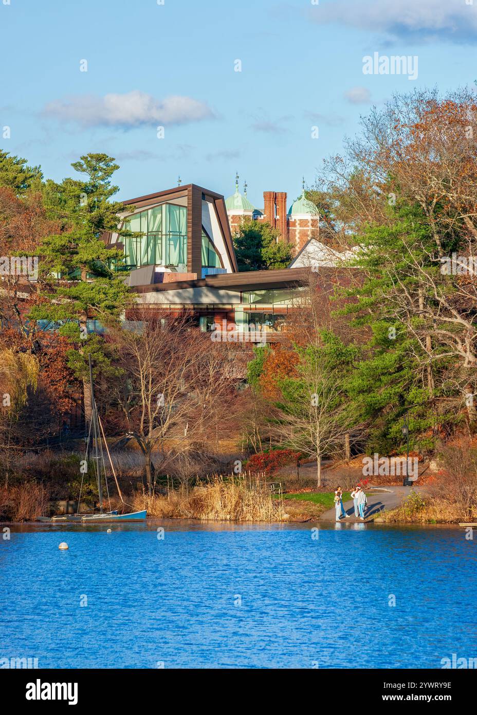 Lakeside respite at Wellesley College with Lulu Chow Wang Campus Center ...