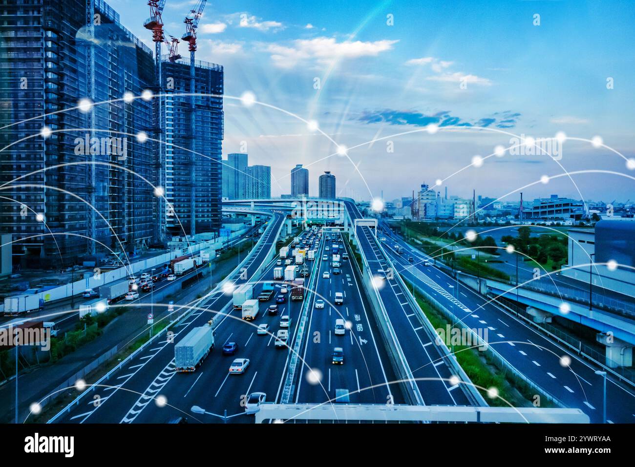Highway systems hi-res stock photography and images - Alamy
