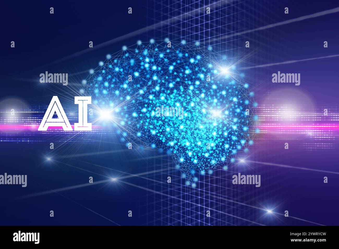 AI, artificial intelligence, deep learning, image recognition, machine learning Stock Photo - Alamy