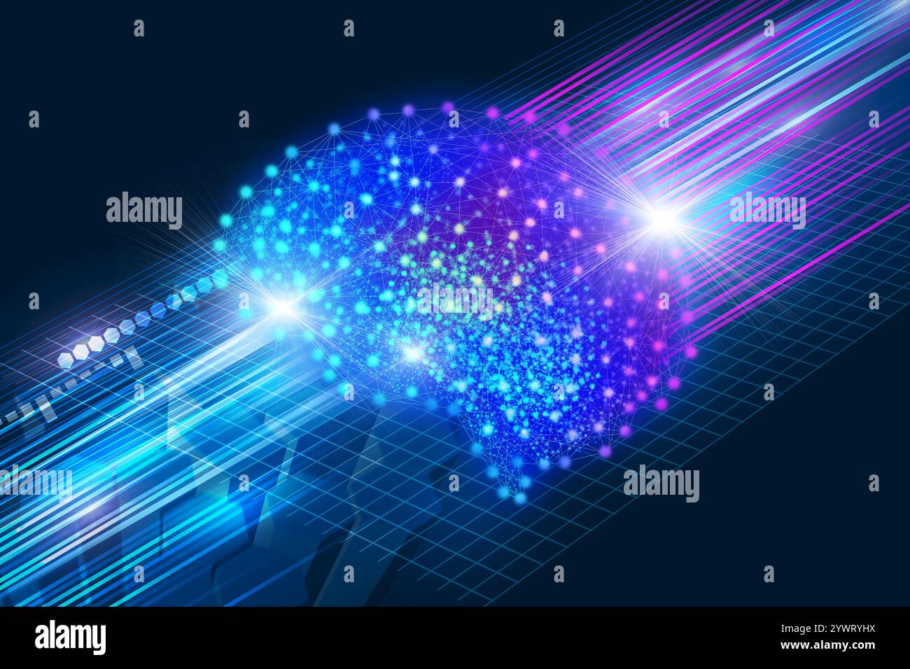 Artificial intelligence data center hi-res stock photography and images ...