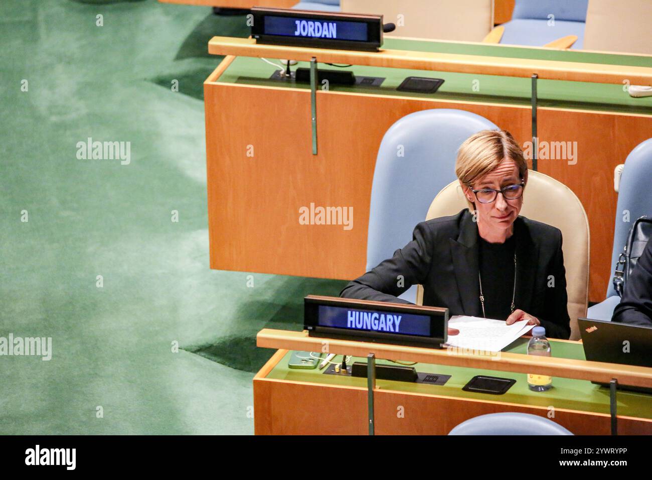 New York, New York, USA. 11th Dec, 2024. Permanent Representative of ...