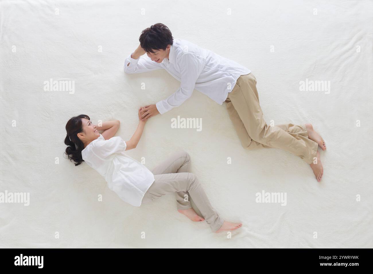 Top view young man hand hi-res stock photography and images - Alamy