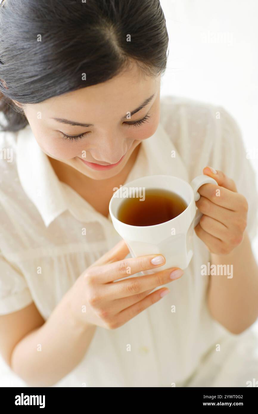 Tea coffee time hi-res stock photography and images - Alamy