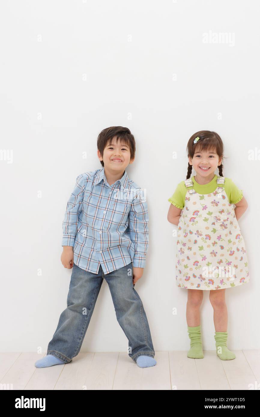 Half-boy and half-girl Stock Photo - Alamy