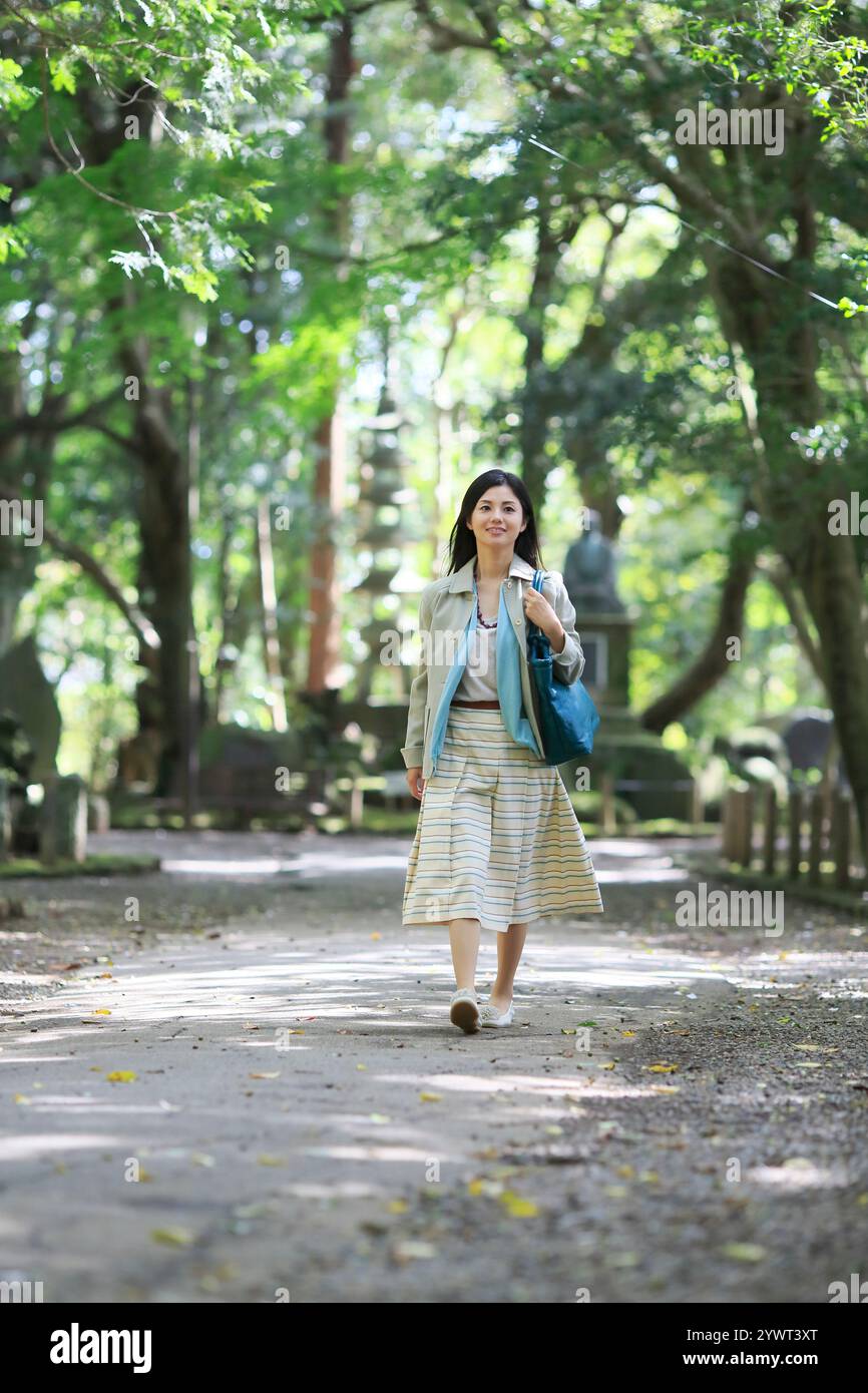 Young women sightseeing Stock Photo - Alamy