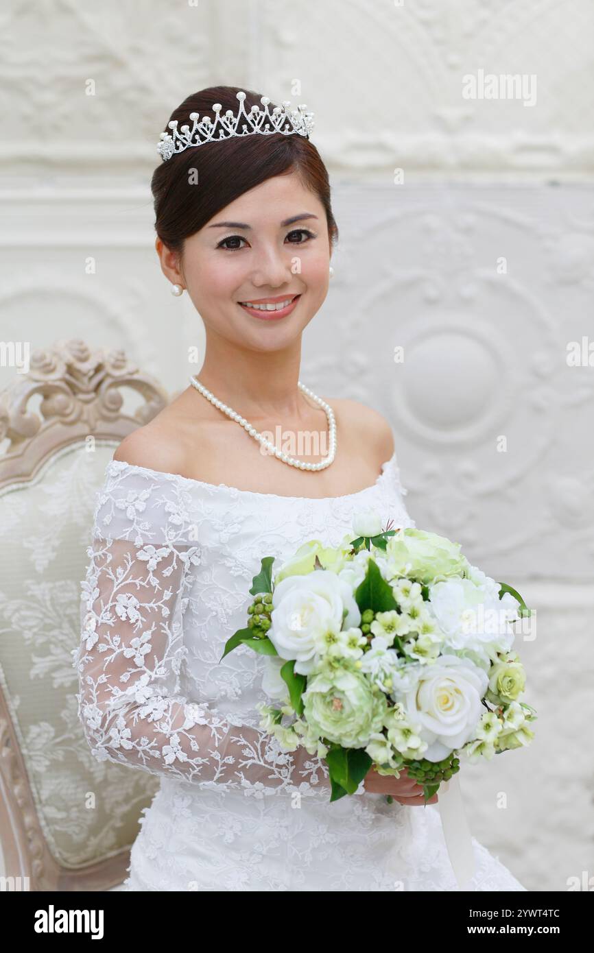 Beautiful stylish wedding accessories bride hi-res stock photography ...