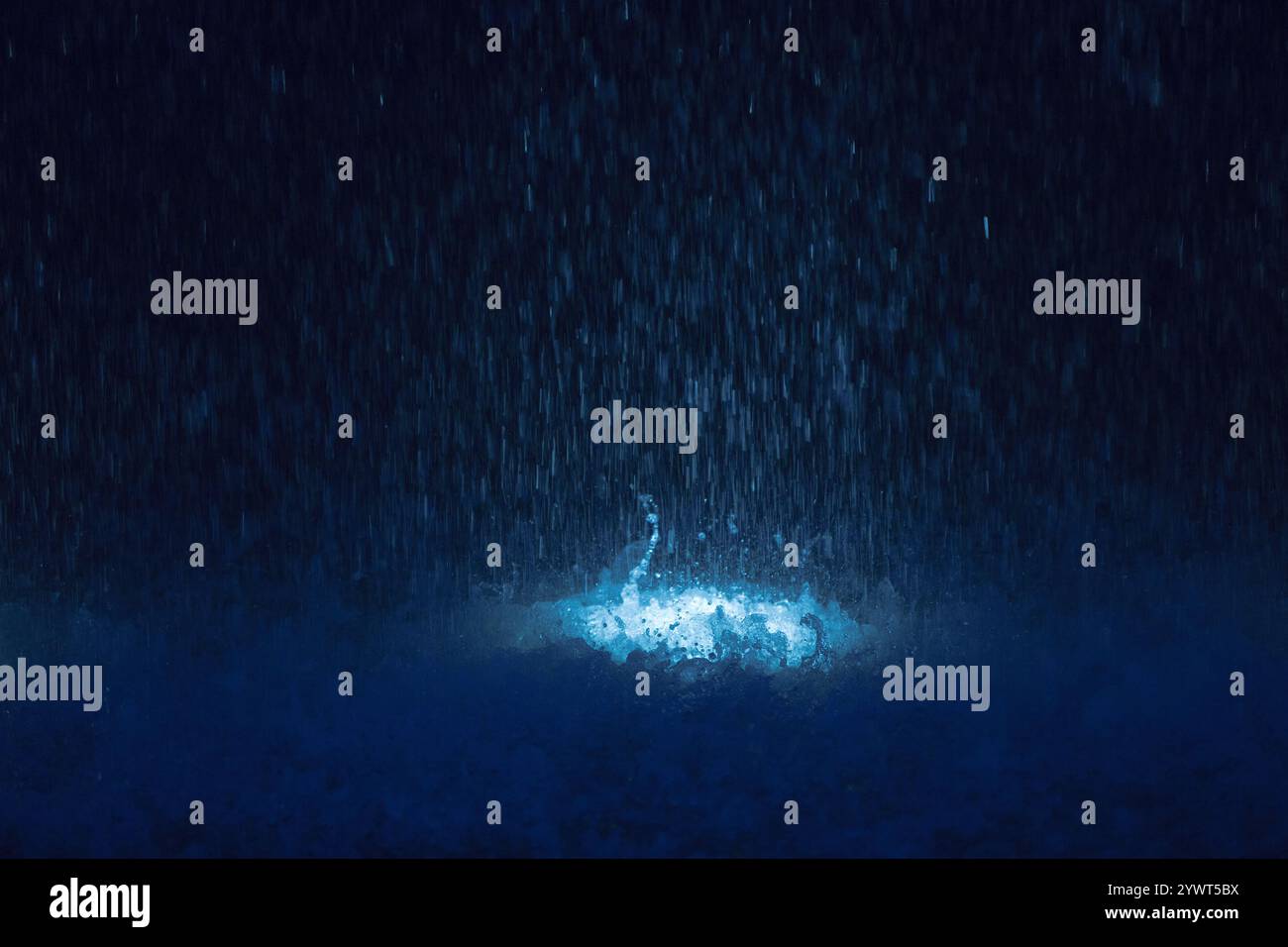 Water pouring down Stock Photo - Alamy