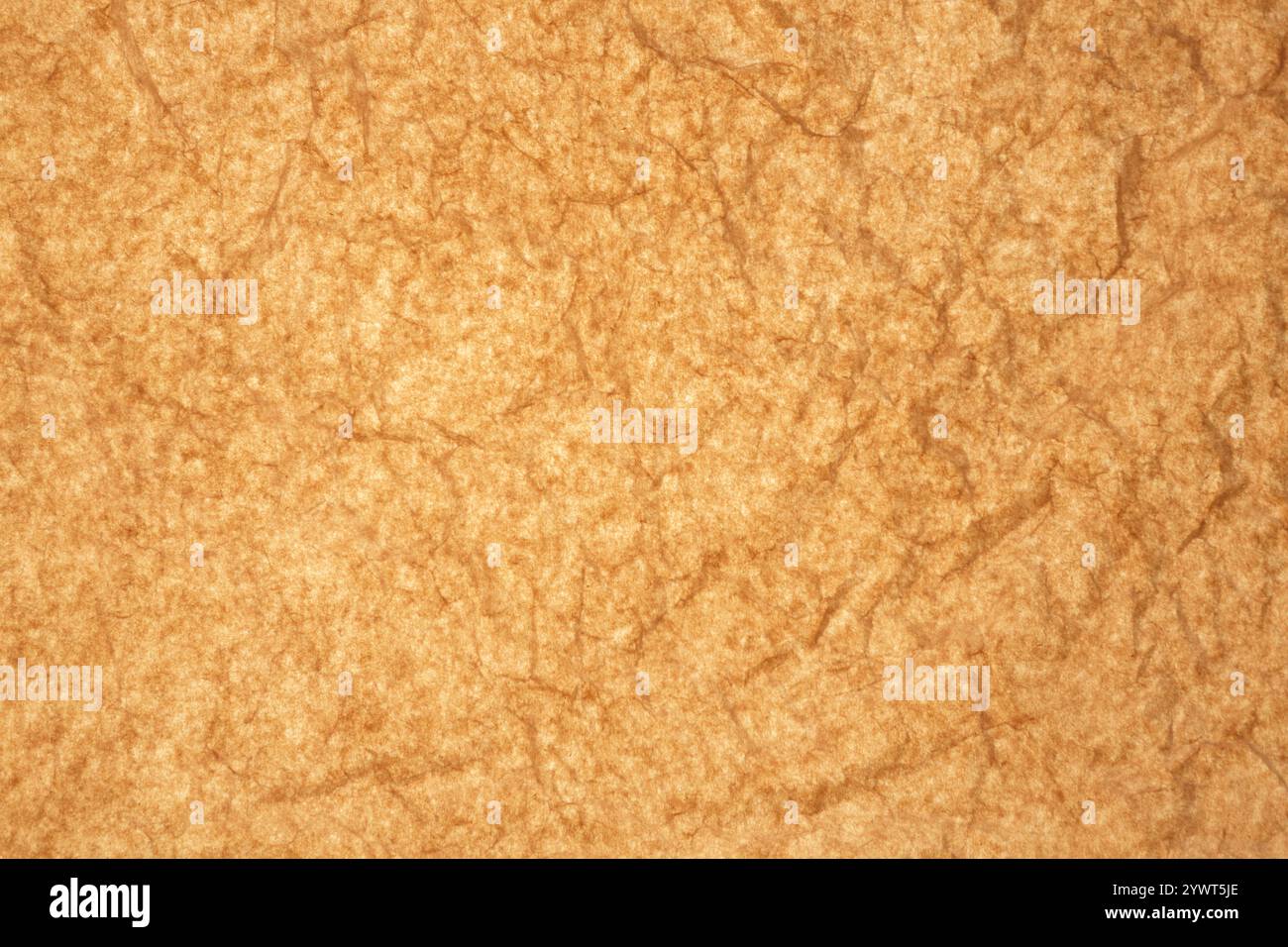 Wrinkled kraft paper Stock Photo - Alamy