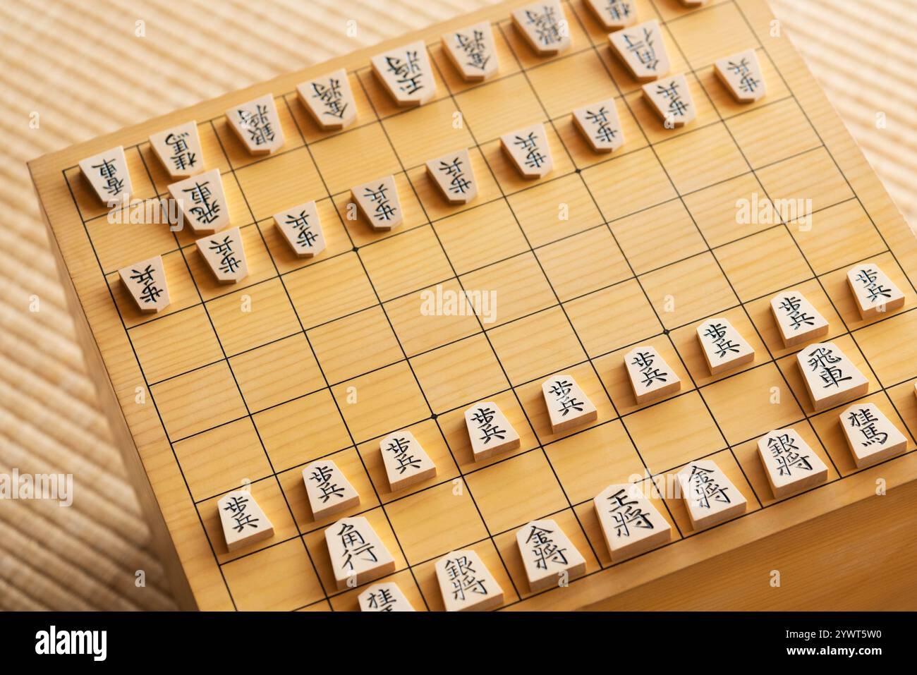 Shogi (Japanese chess game Stock Photo - Alamy