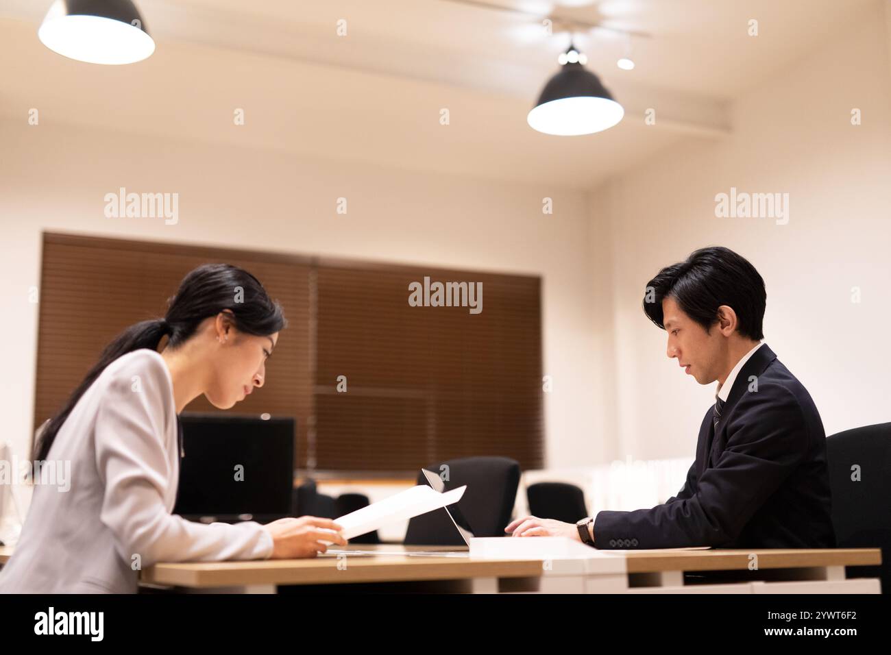 Business company employee working hi-res stock photography and images ...