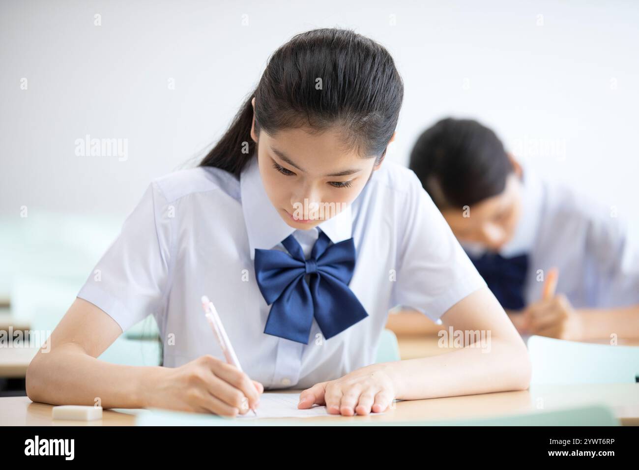 School girls classroom oriental hi-res stock photography and images - Alamy