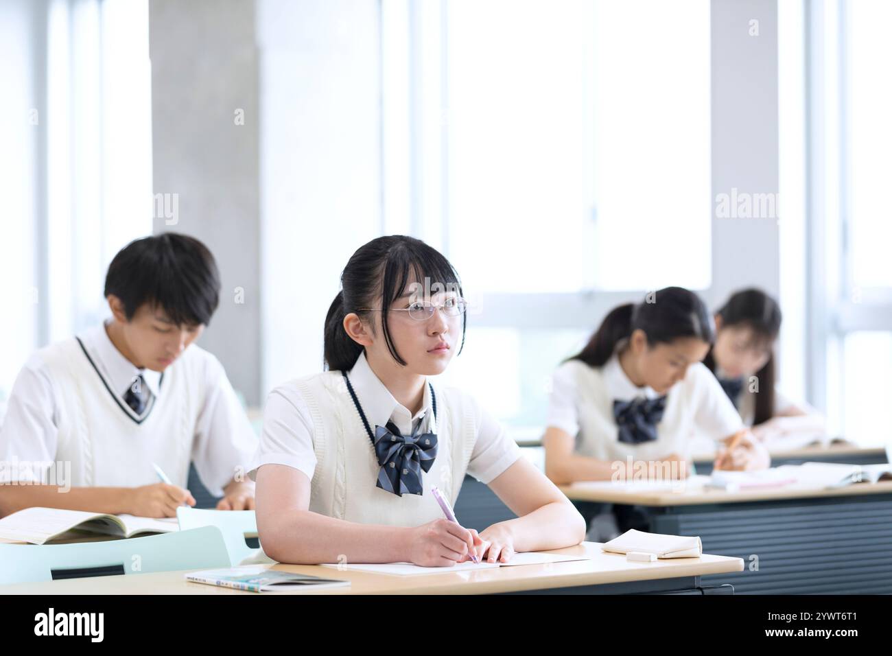 Japanese school lesson hi-res stock photography and images - Alamy