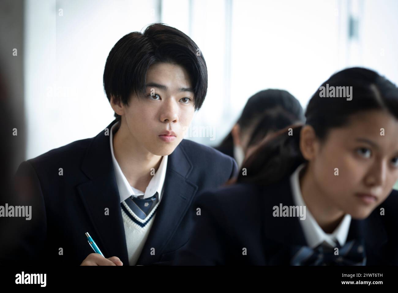 High school classroom uniform hi-res stock photography and images - Alamy