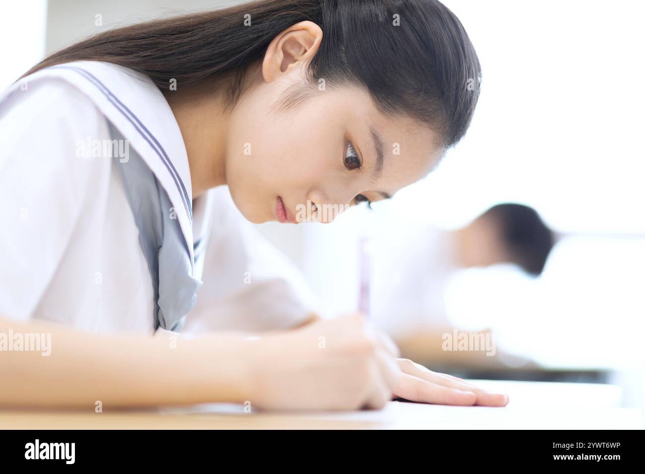Taking test classroom hi-res stock photography and images - Alamy