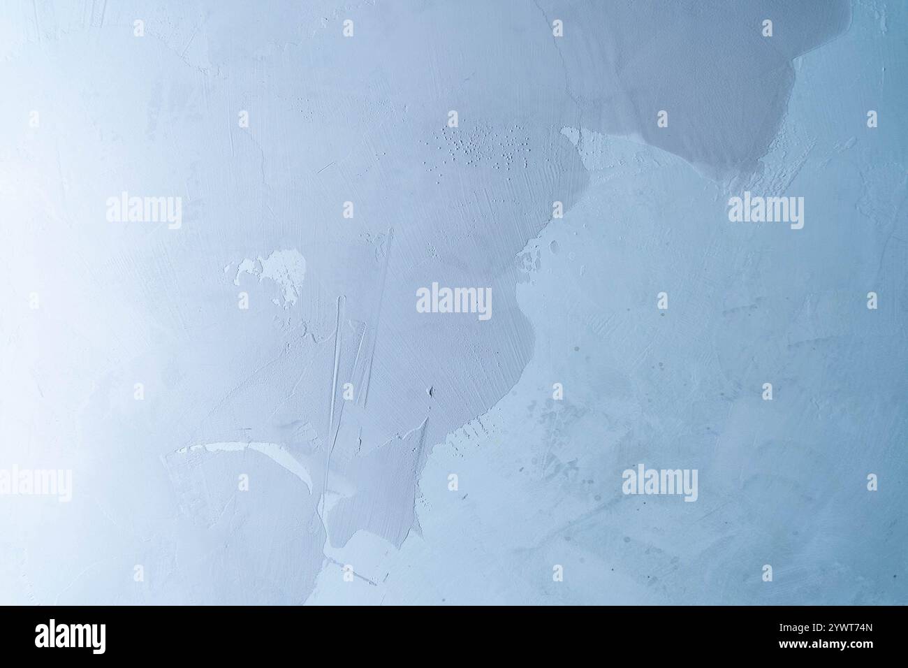 The texture of a concrete wall with applied decorative plaster or ...