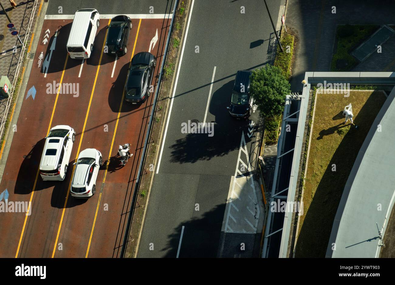 view of Tokyo skyline from the observation deck of the Bunkyo civic ...