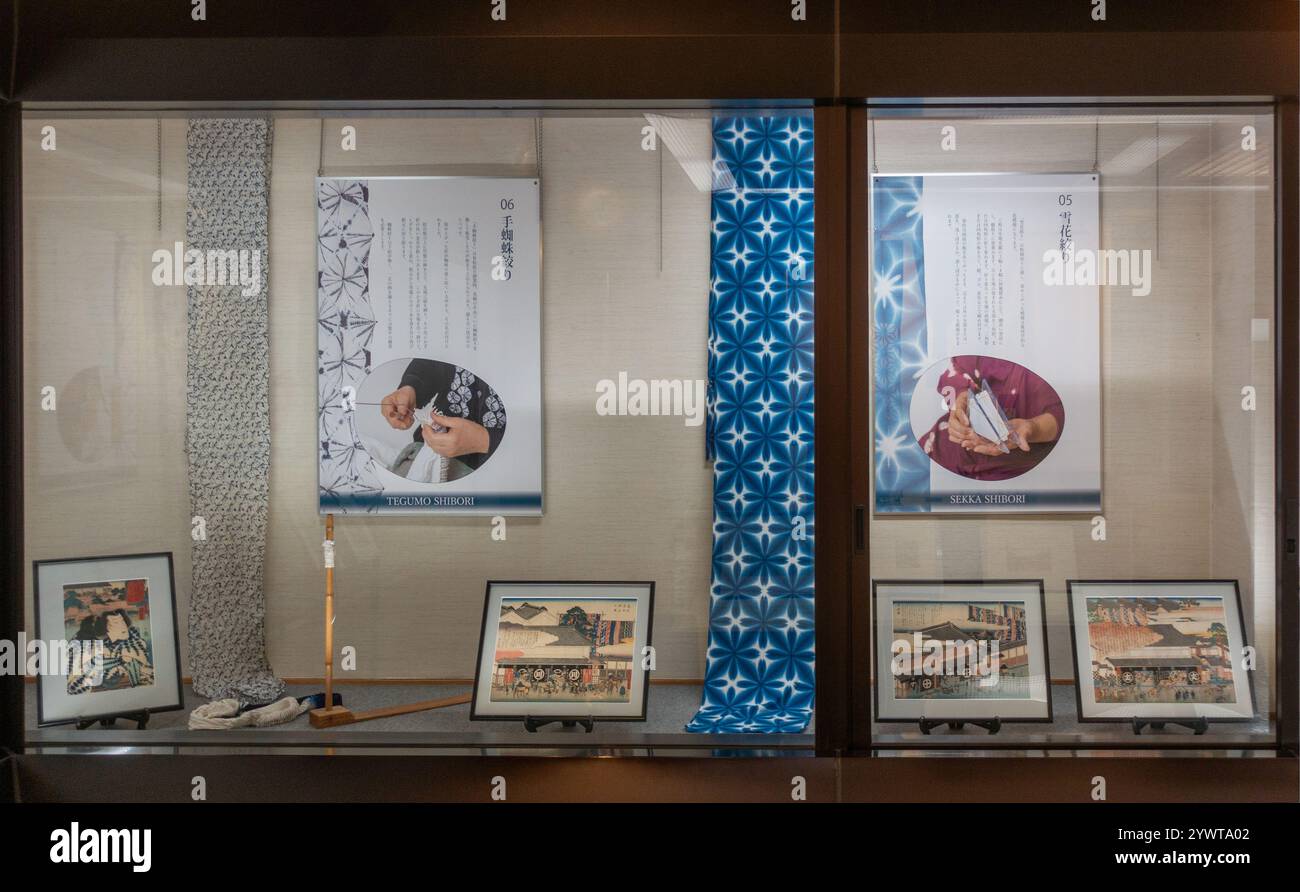 Arimatsu Narumi Shibori tie dyeing museum in Arimatsu Nagoya Japan ...