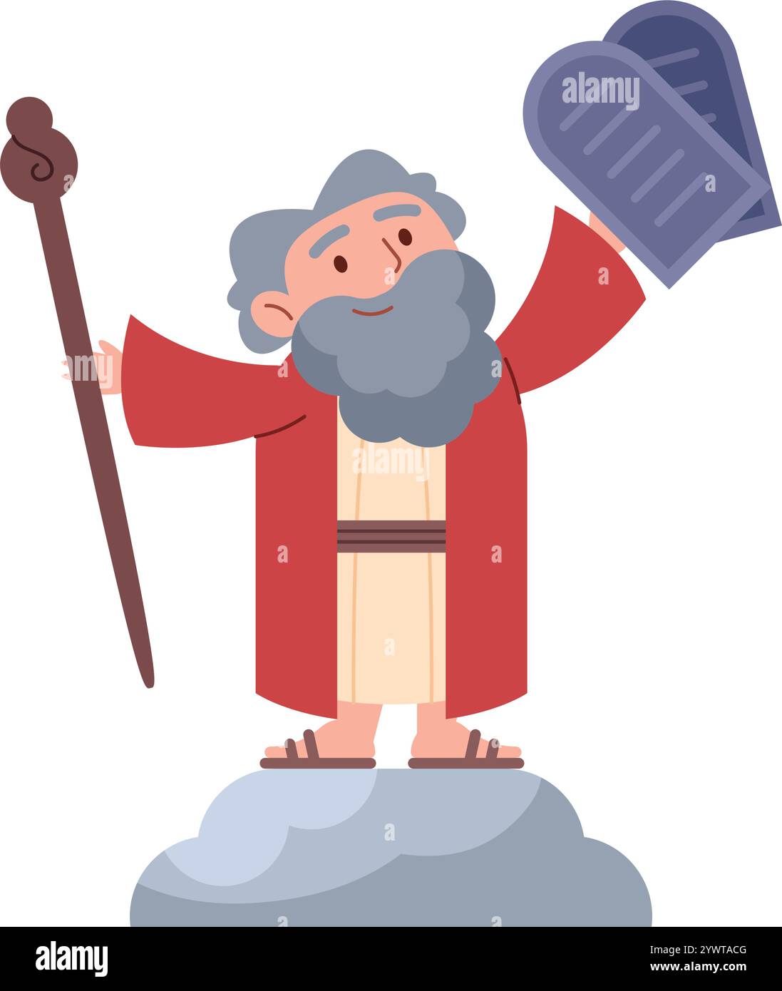 Biblical tablets Cut Out Stock Images & Pictures - Alamy