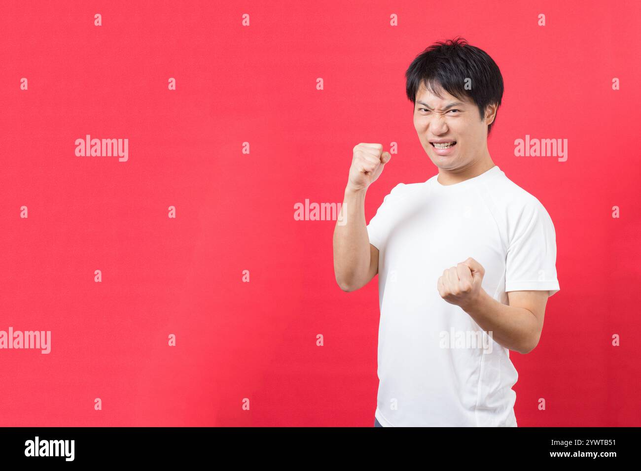 Young man fighting hi-res stock photography and images - Alamy