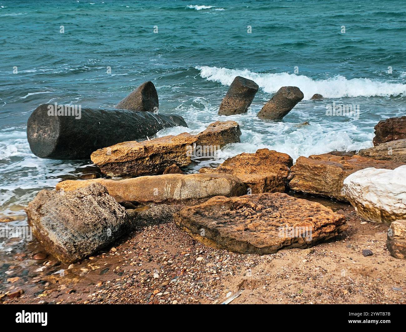 Historical National Park of Troja (Troy), in modern-day Turkiye (Turkey ...