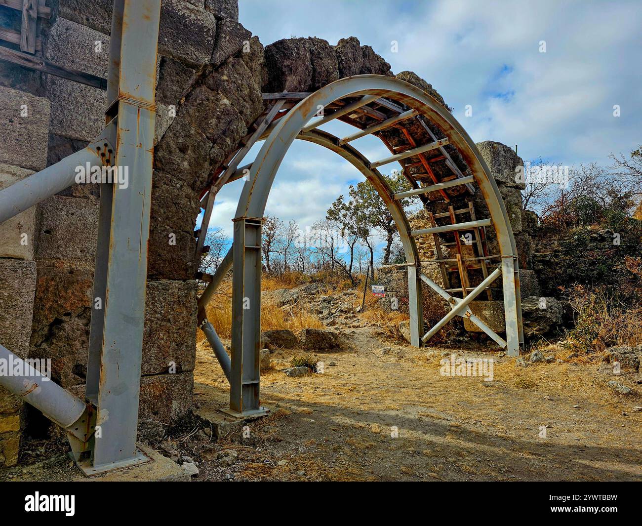 Historical National Park of Troja (Troy), in modern-day Turkiye (Turkey ...