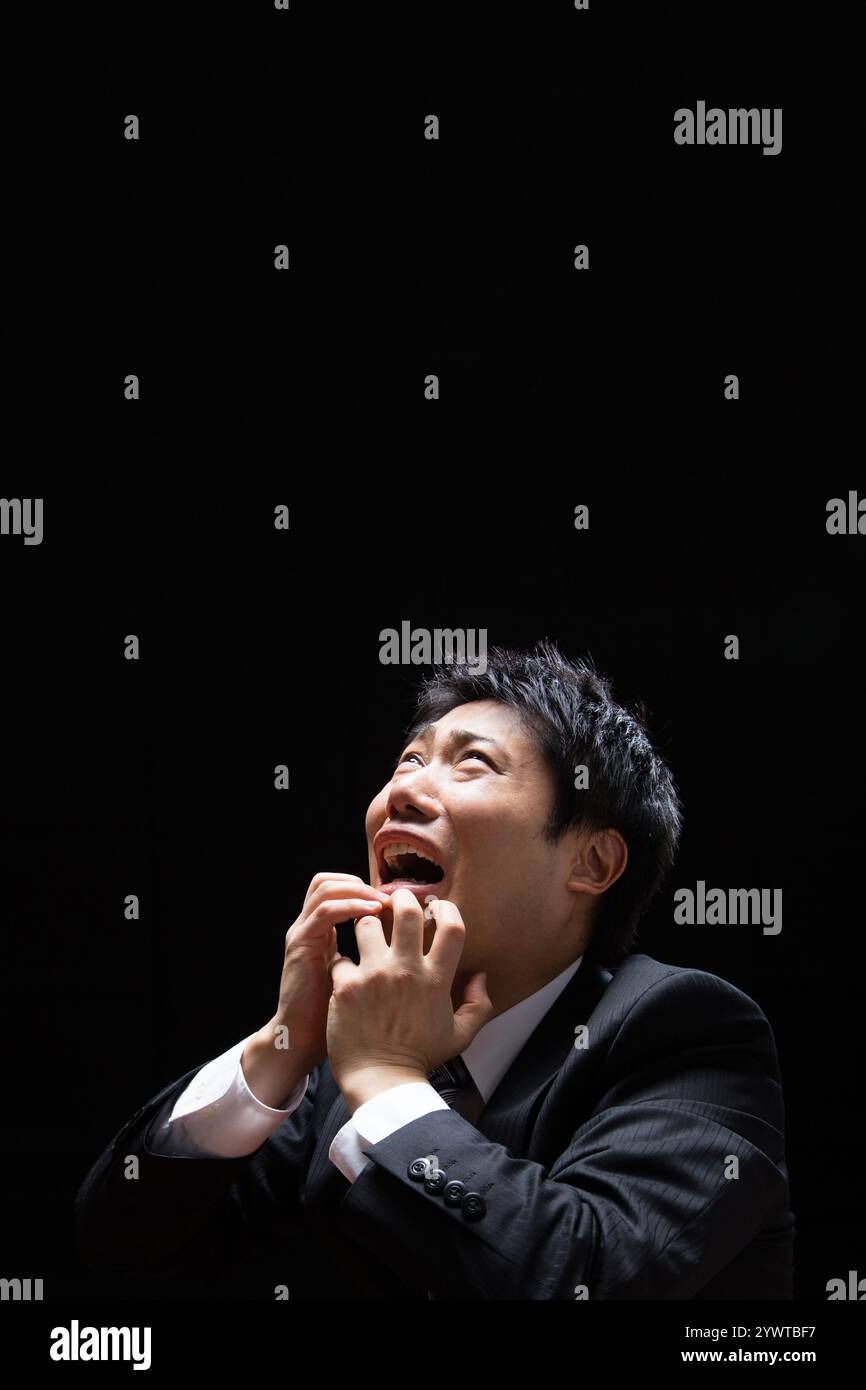 Businessman fear hi-res stock photography and images - Alamy