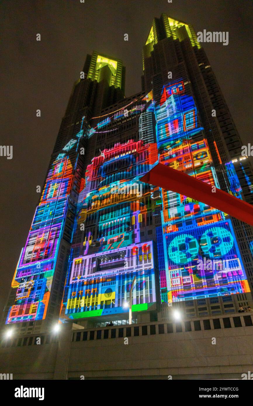 Showing projection mapping show projections lights projection night ...