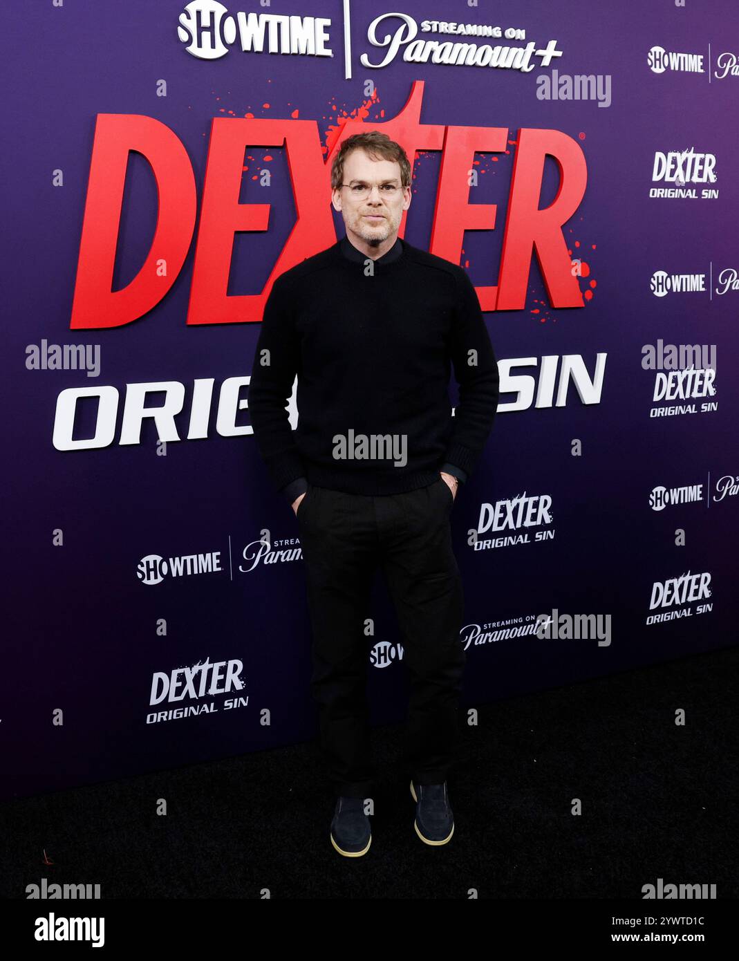New York, United States. 11th Dec, 2024. Michael C. Hall arrives on the ...