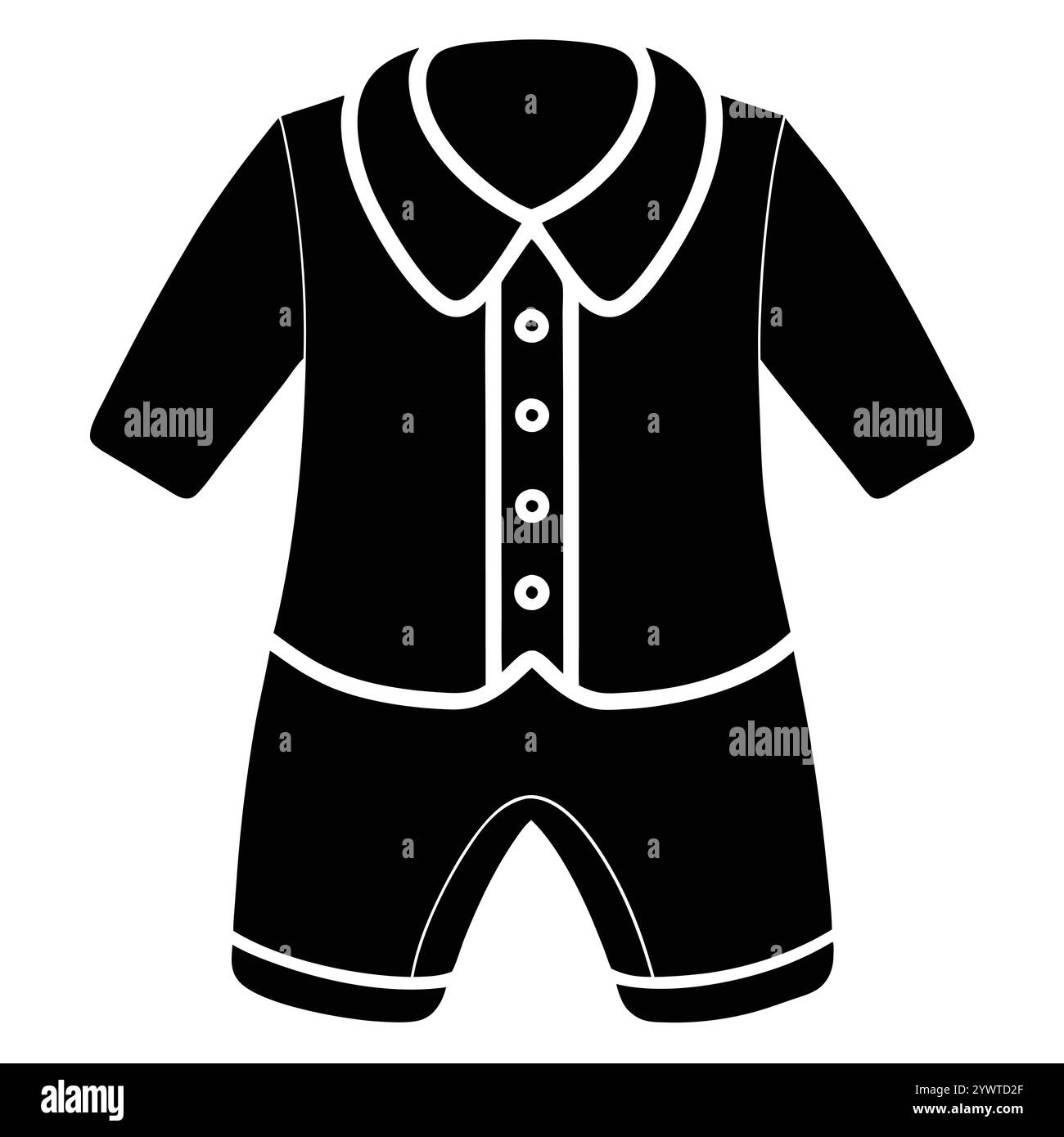 Baby Boy Formal Outfit Illustration Adorable Tuxedo Inspired ...