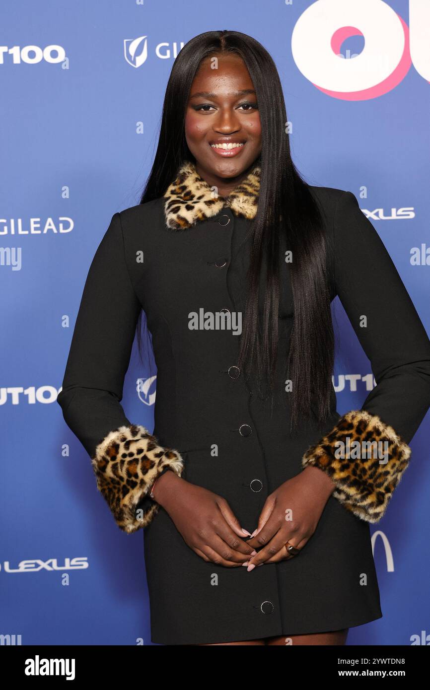 LOS ANGELES, CA - DECEMBER 11: Zaya Wade at Out100 2024 at Neuehouse in ...