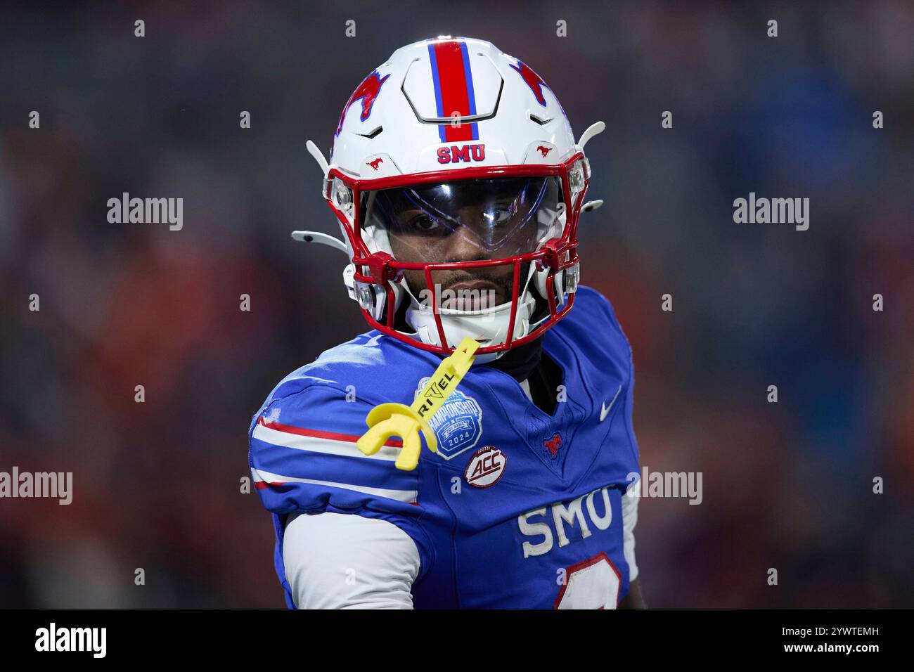 Southern Methodist Mustangs safety Ahmaad Moses (3) during the ACC ...